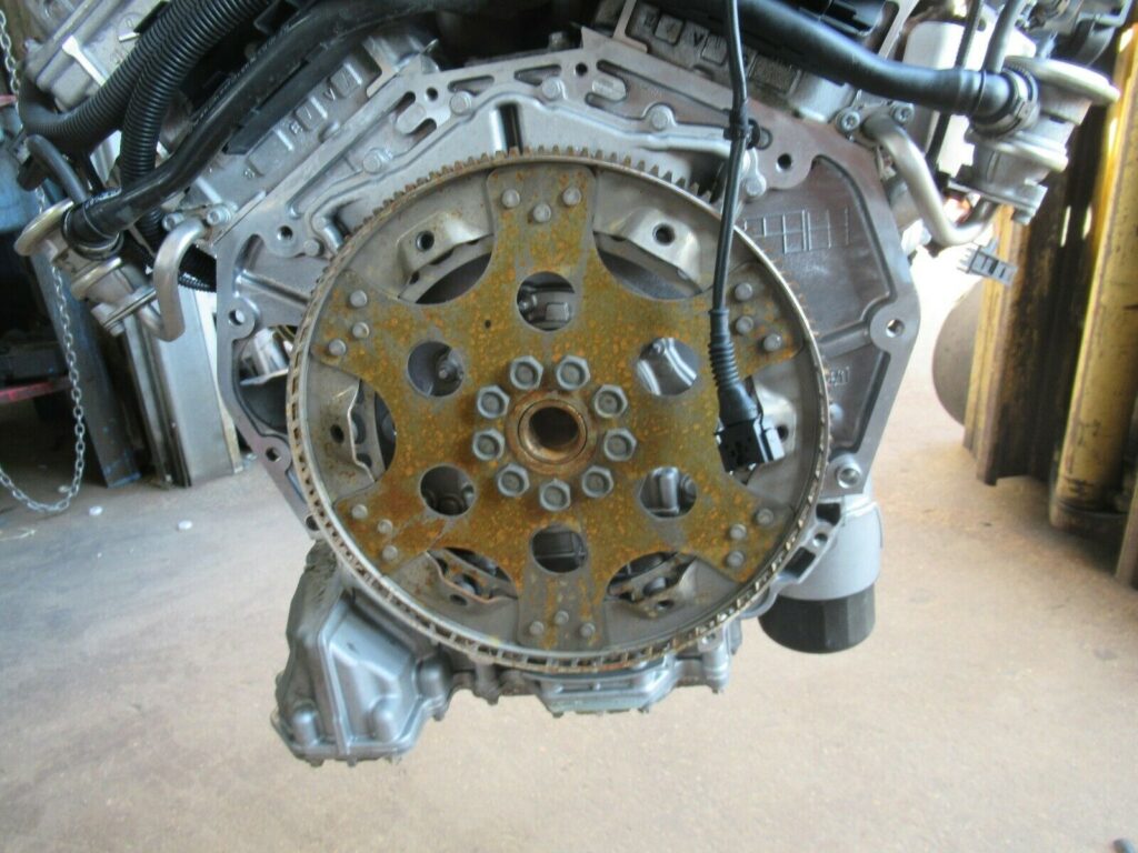 BMW N74B60 6.0L V12 TURBO COMPLETE ENGINE TRANSMISSION