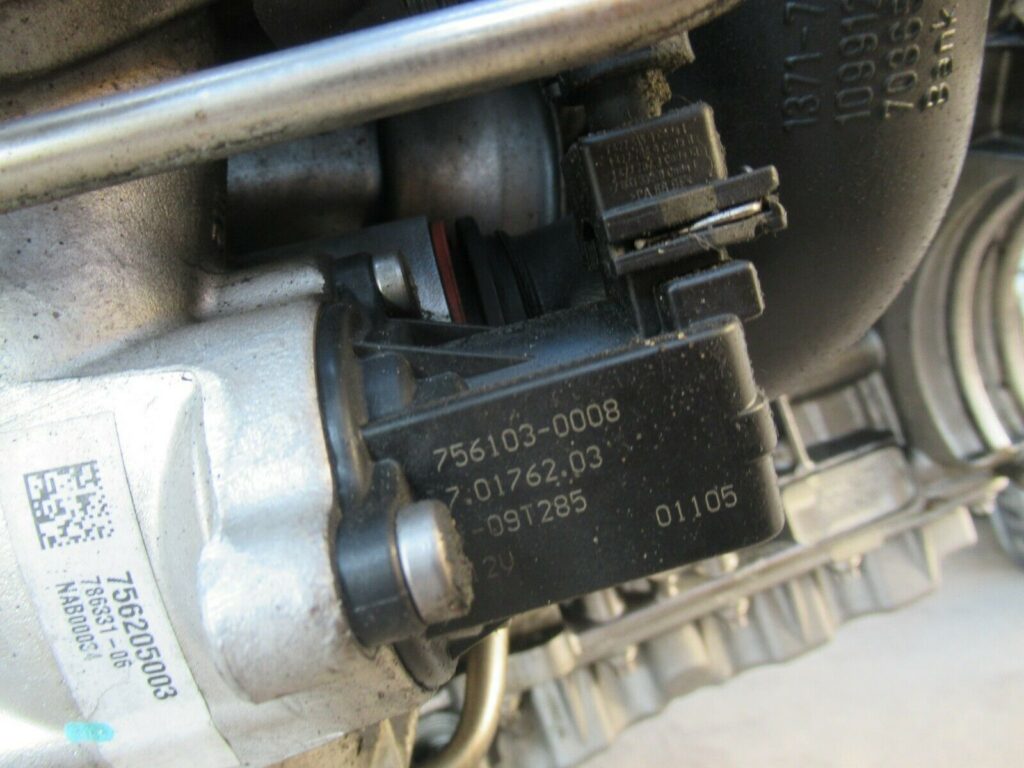 BMW N74B60 6.0L V12 TURBO COMPLETE ENGINE TRANSMISSION