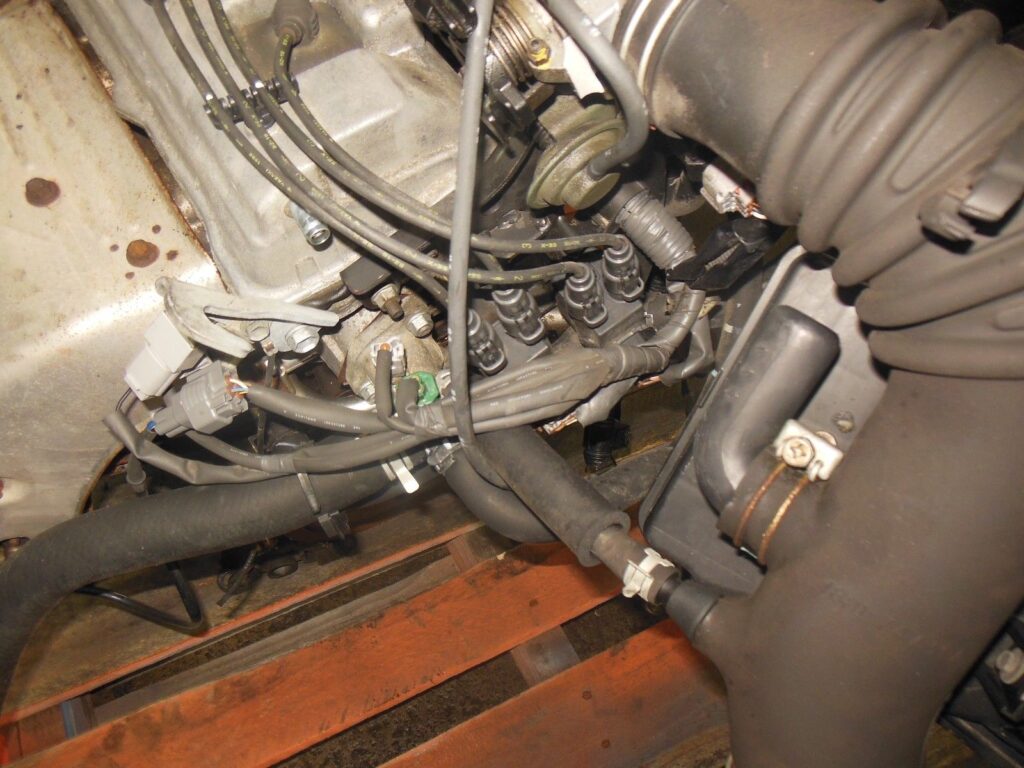 TOYOTA 5S-FE COMPLETE ENGINE WITH, TRANSMISSION