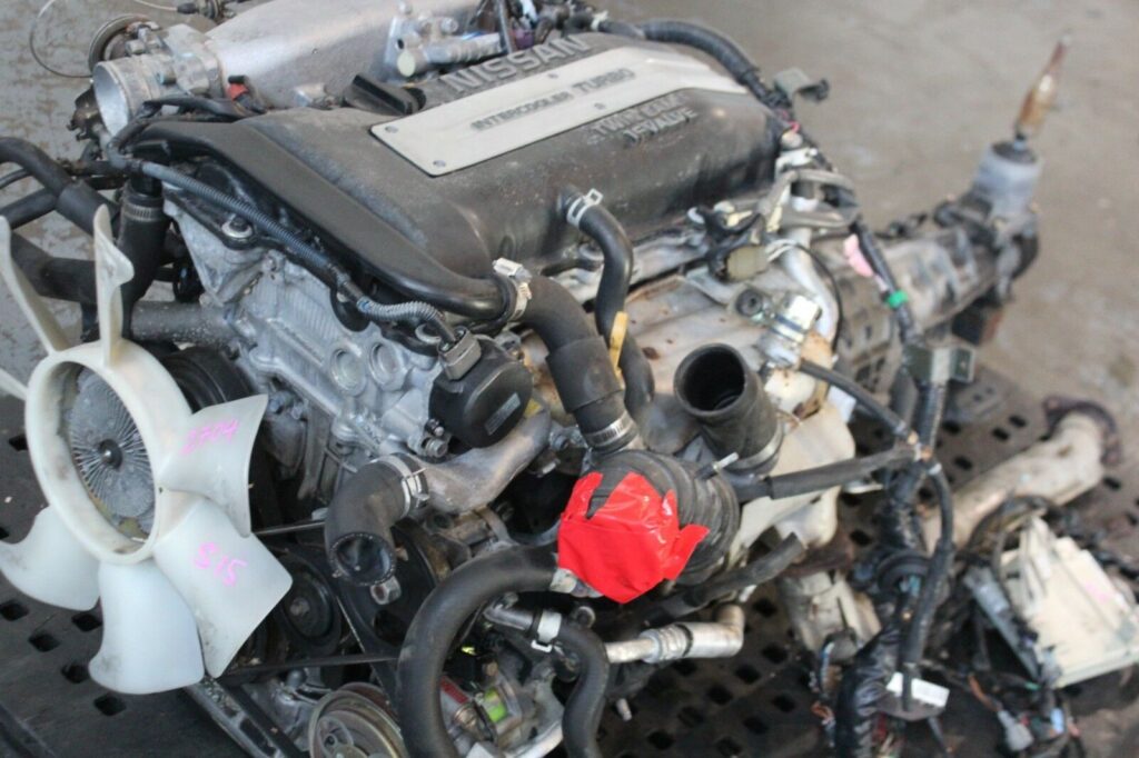 NISSAN RWD SR20DET COMPLETE ENGINE WITH, TRANSMISSION
