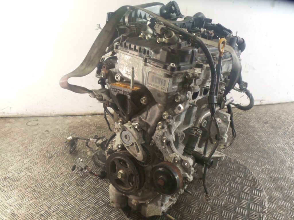 2014 TOYOTA YARIS 1NR-FE COMPLETE ENGINE WITH, TRANSMISSION