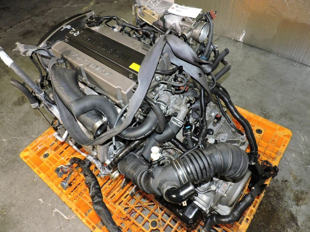 MITSUBISHI 4G63 COMPLETE USED ENGINE WITH, TRANSMISSION